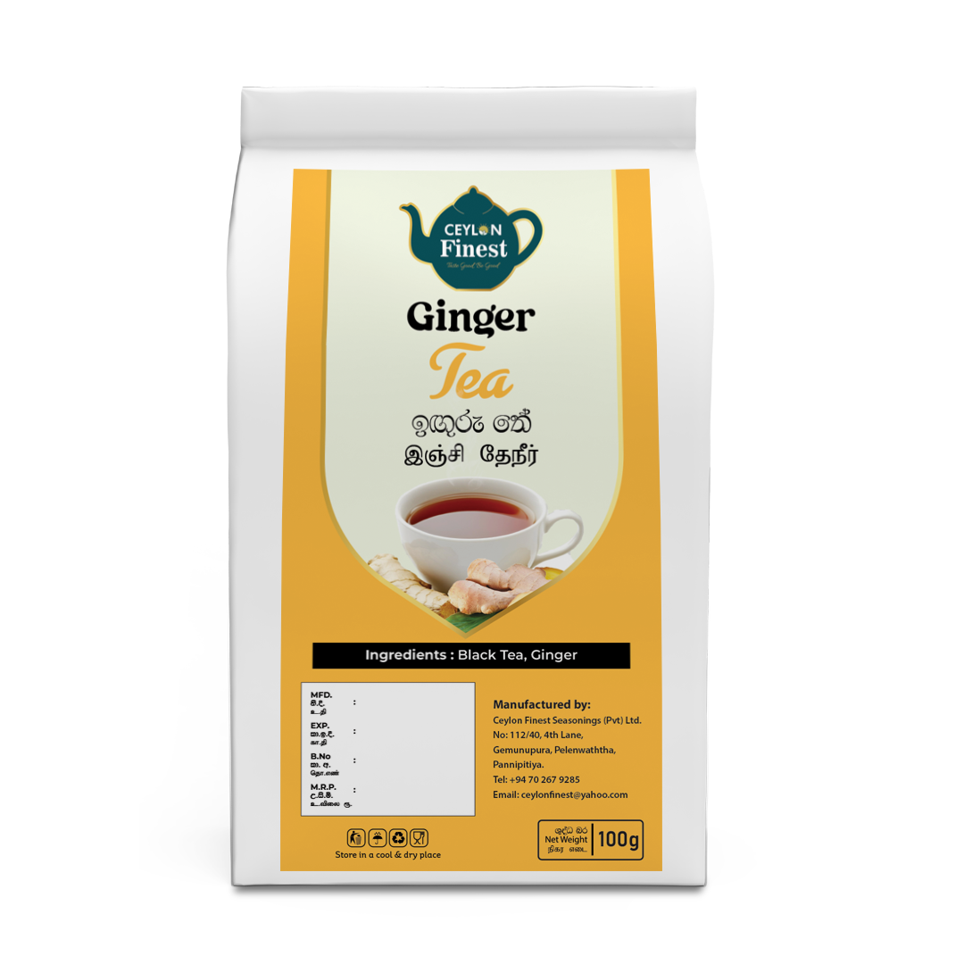 Ginger Tea – Ceylon FInest Test